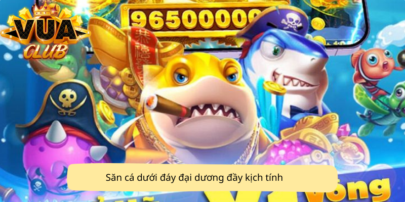 Săn cá dưới đáy đại dương đầy kịch tính